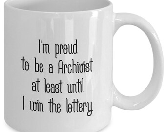 Funny Archivist Mug - Etsy