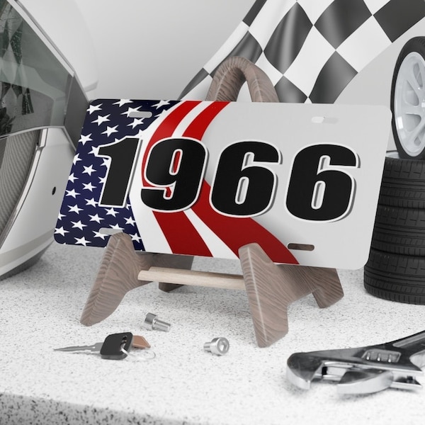 1966 License Plate - Etsy