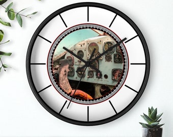 Vintage Pilot Clock - Etsy
