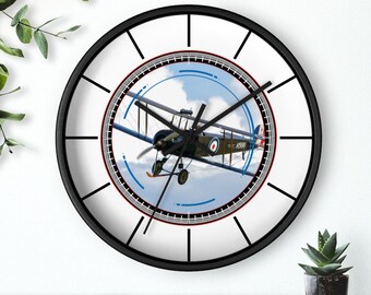 Airplane Instrument Clock - Etsy