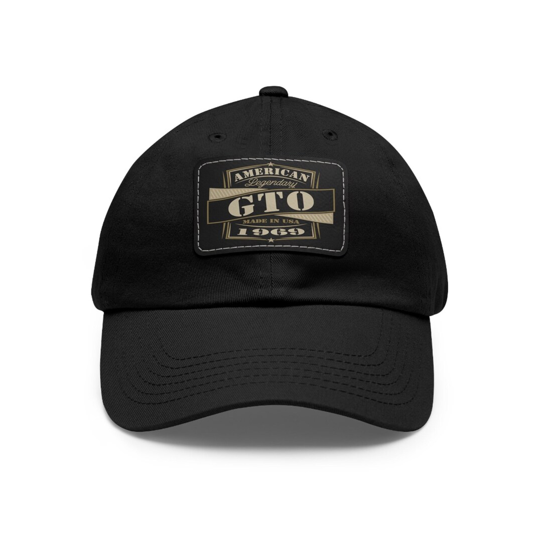1969 Pontiac GTO Gift Hat Cap | Legendary Pontiac GTO Hat | Classic Car ...