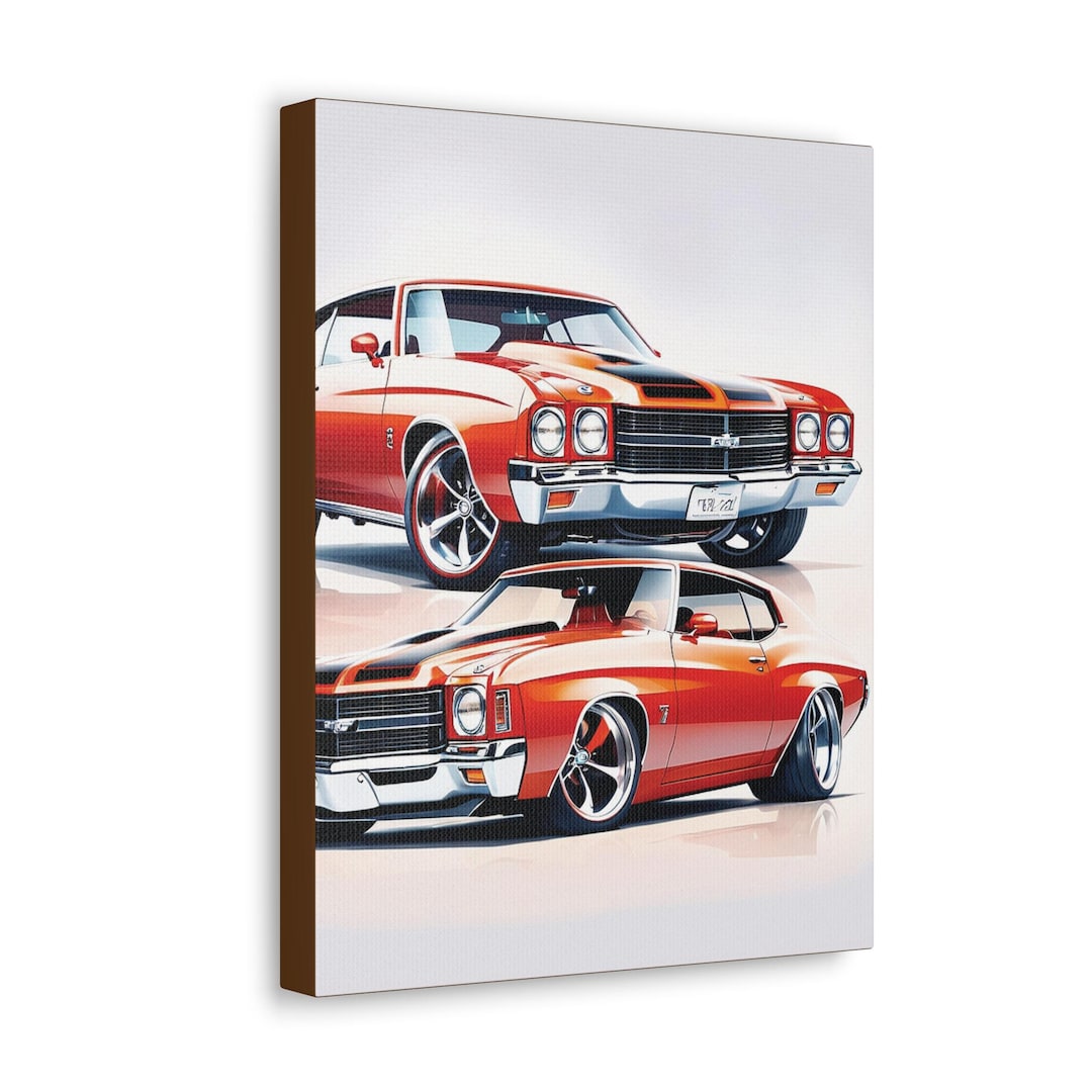 1972 Chevelle Gift Wall Art | Chevelle Poster | Chevelle Gift ...