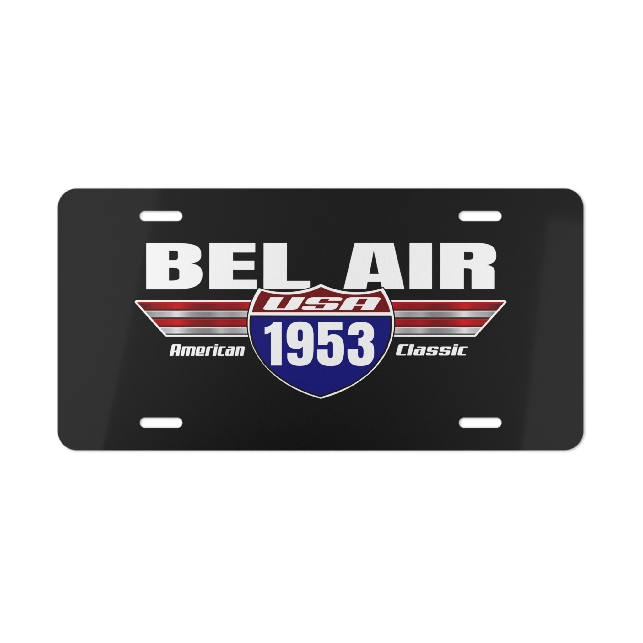 1953 Bel Air Classic Car License Plate Tag - Made in the USA - Etsy