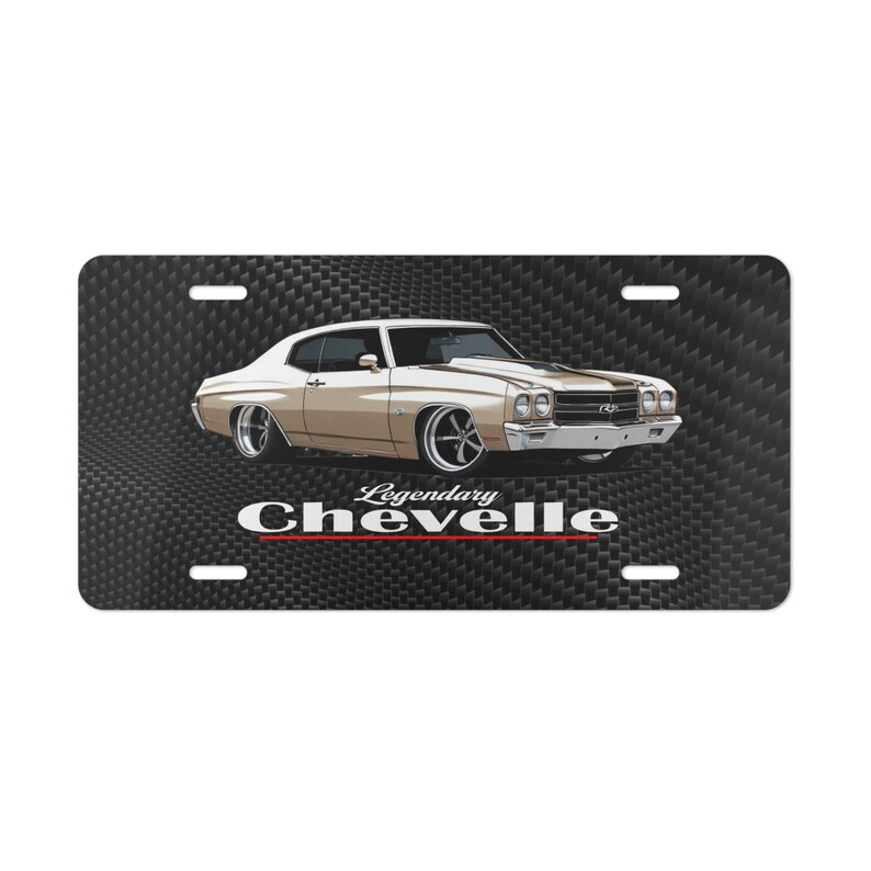 1970 Chevelle Legendary License Plate Gift | Auto Tag | Muscle Car - Etsy