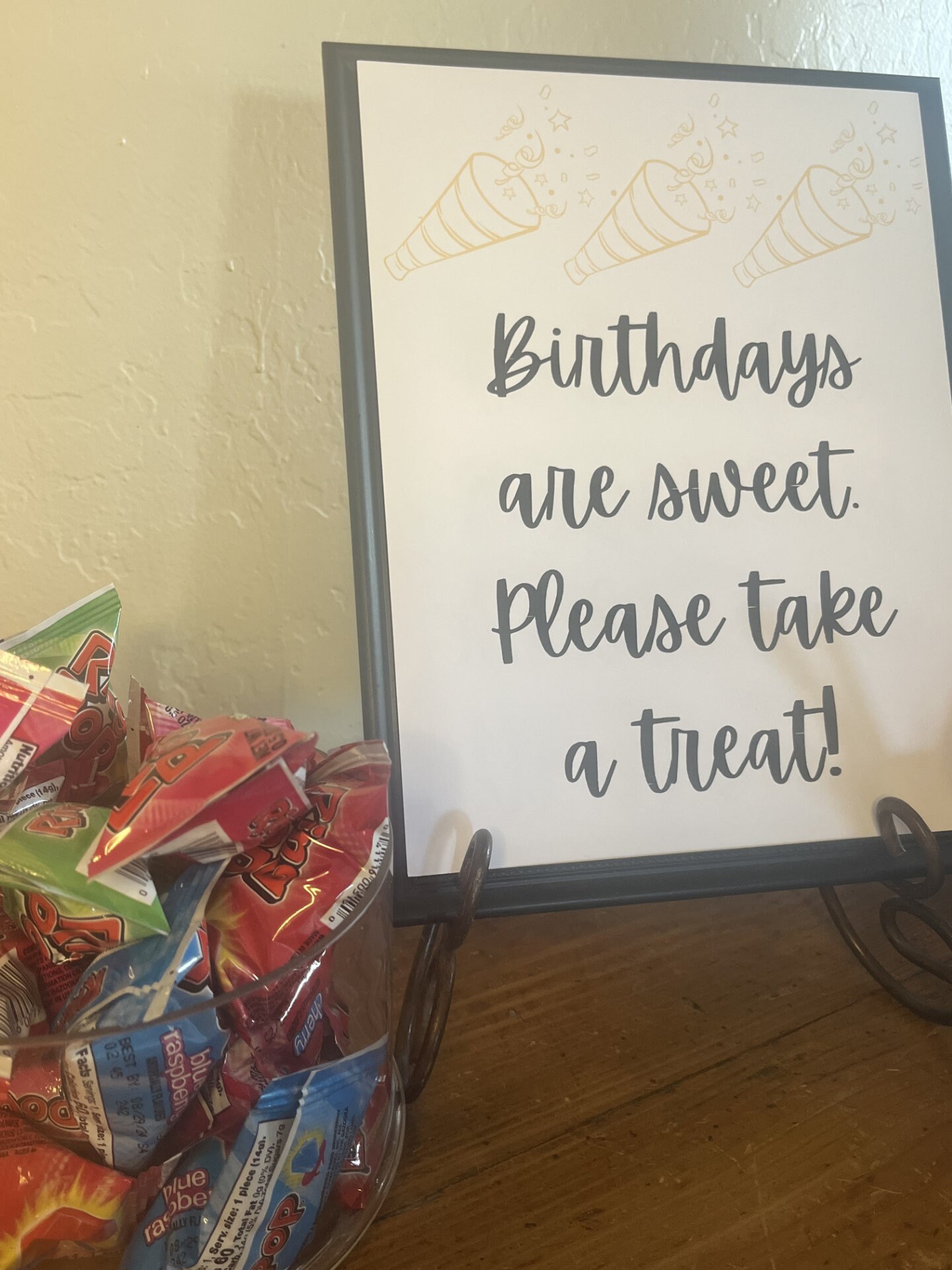 Birthdays Are Sweet Printable - Etsy