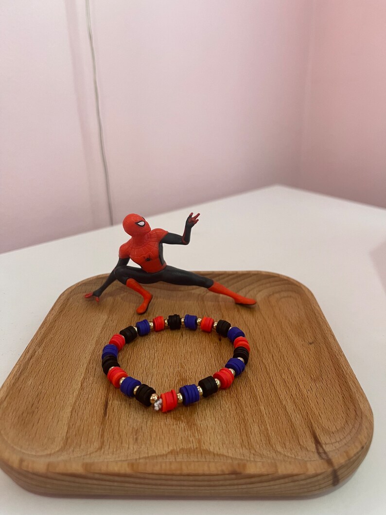 Spider Man Bracelet Set - Etsy