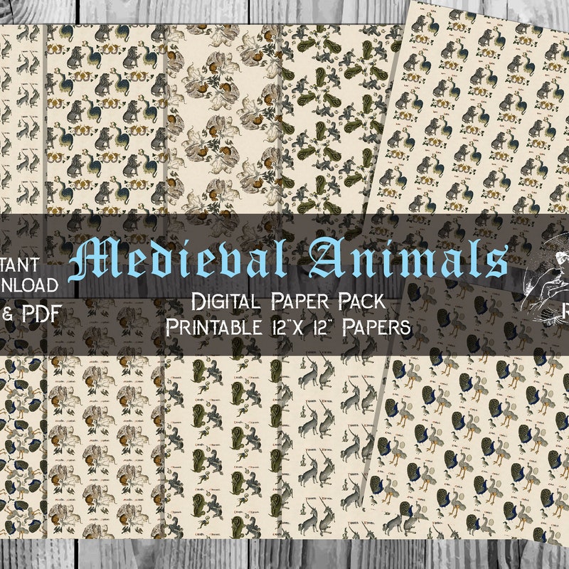 Medieval Scrapbook - Etsy