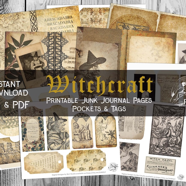 Witch Journal - Etsy