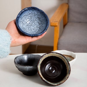 Mini Ceramic Bowls Retro Style Side Bowls Sauce Dishes Dinner Dishes ...