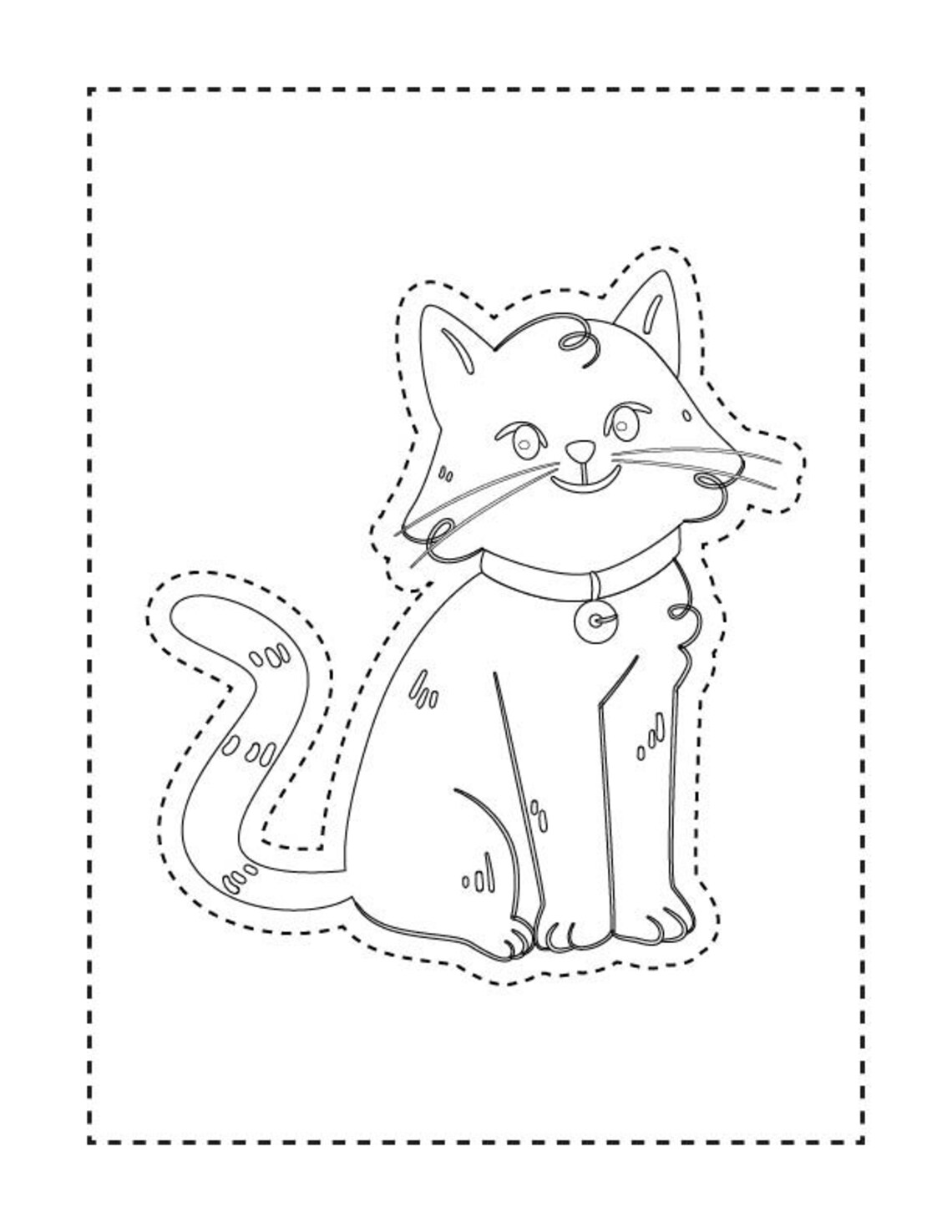 Learn to Cut Coloring Pages for Kids: 149 Page Activity Book (PDF) - Etsy