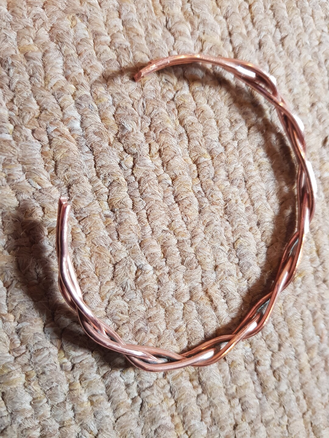 Viking / Celtic / Anglo-saxon Twisted & Braided Copper Torcs ...