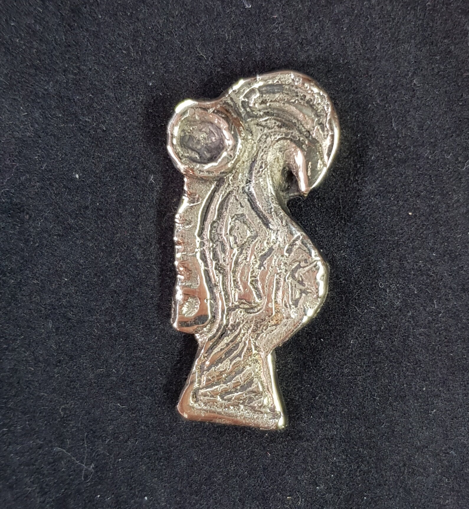 Anglo-saxon Raven Brooch Handmade - Etsy