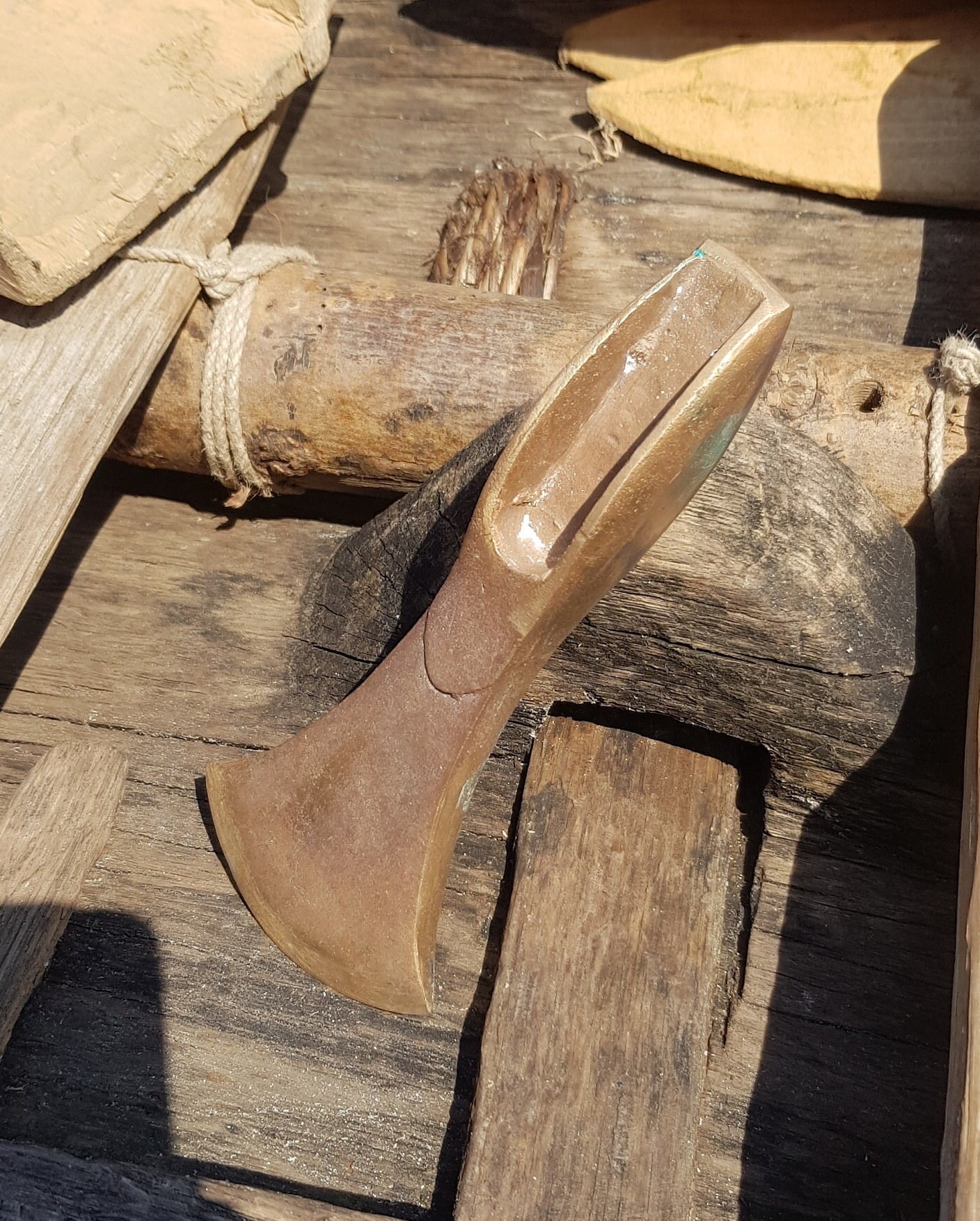 Large Bronze Age Palstave Axe Cast Handmade - Etsy UK