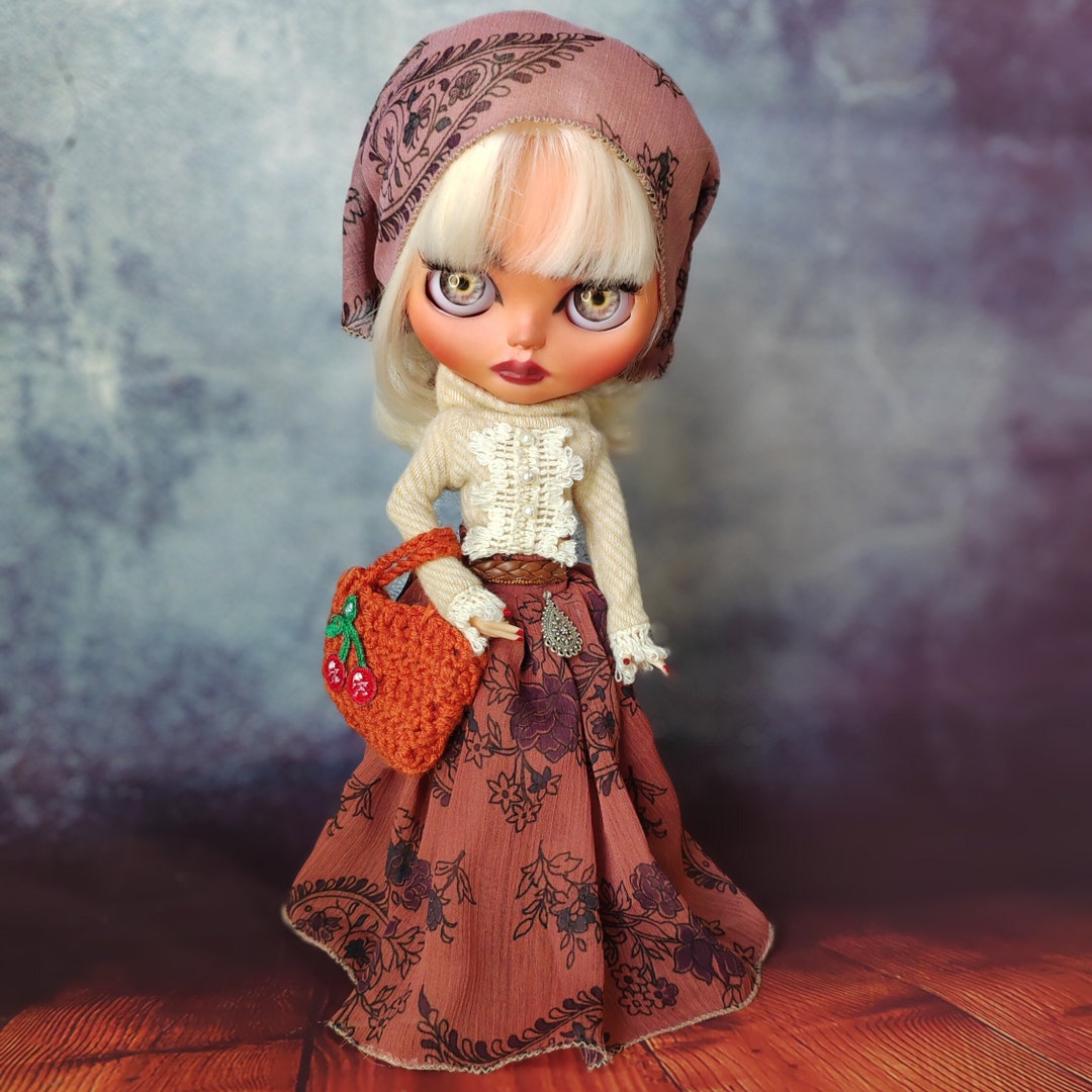 Vintage Blythe Doll Clothes / 4 Pieces Set / Doll Clothes for Neo ...