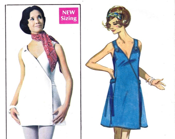 Butterick 5276 Very Rare Mary Quant Vintage 1960s Pattern, Size 10 ...