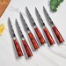 67-layer Damascus Steel Kitchen Knife Set 7-piece Japanese Chef Knife ...