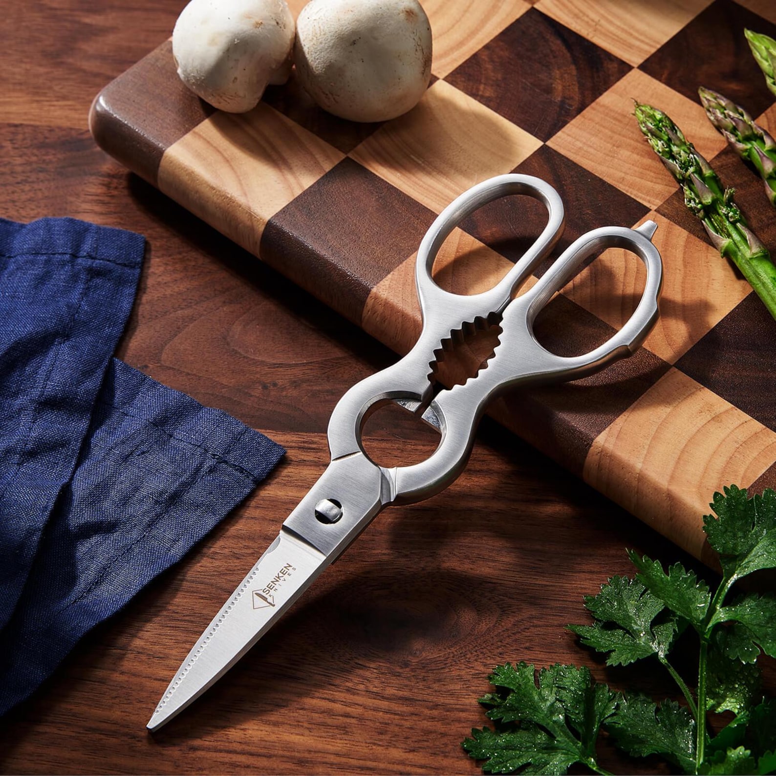 All-purpose Stainless Steel Kitchen Scissors - Dynasty Collection ...