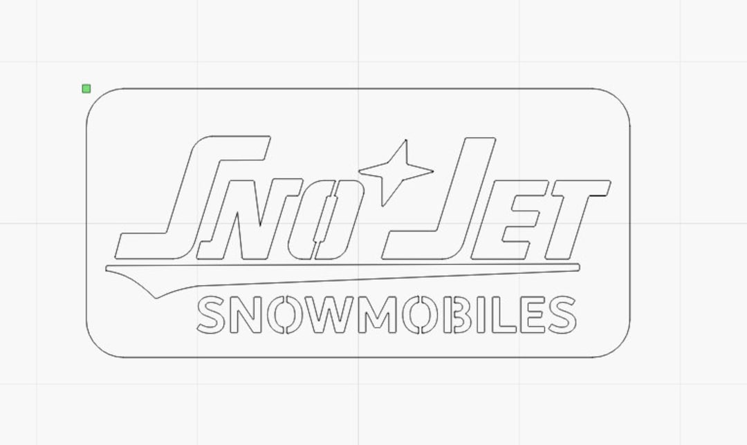 Sno-jet Snowmobile DXF and SVG Files - Etsy