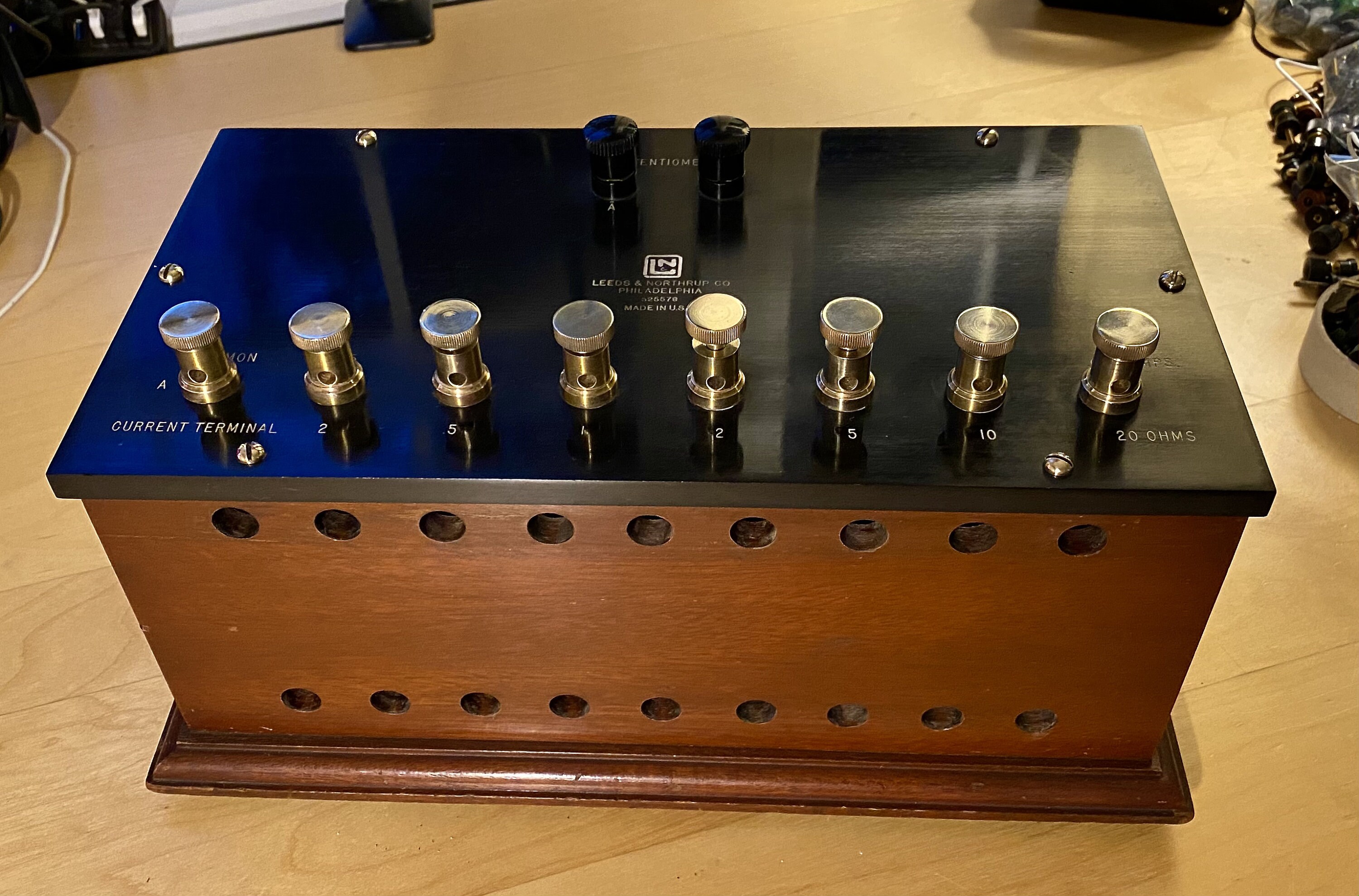 Vintage Leeds & Northrup Potentiometer Multi Range Shunt Box | Etsy