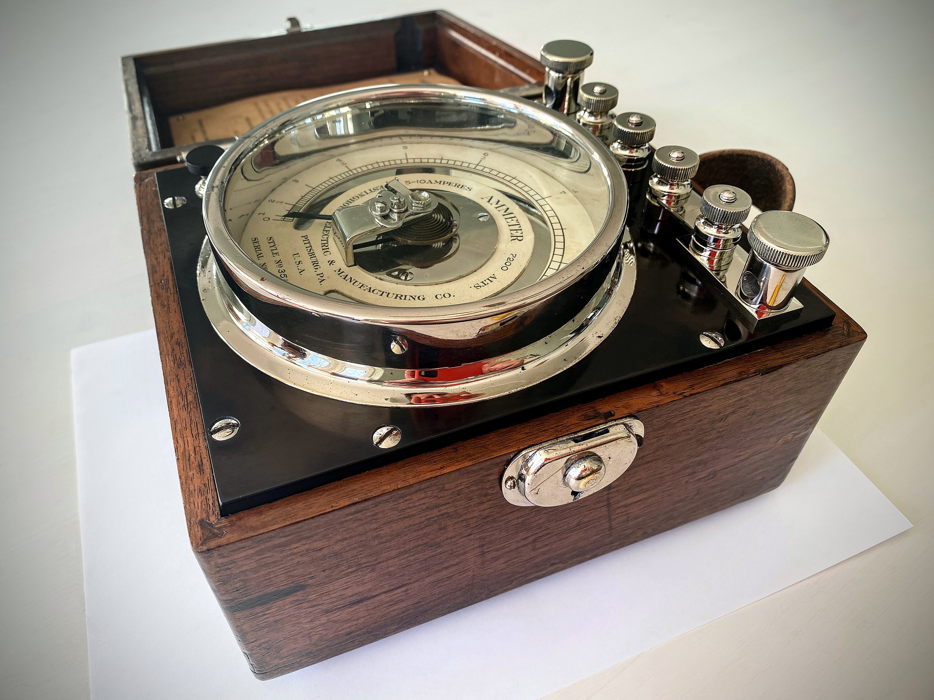 1907 Westinghouse Portable Ammeter for Alternating Current - Etsy