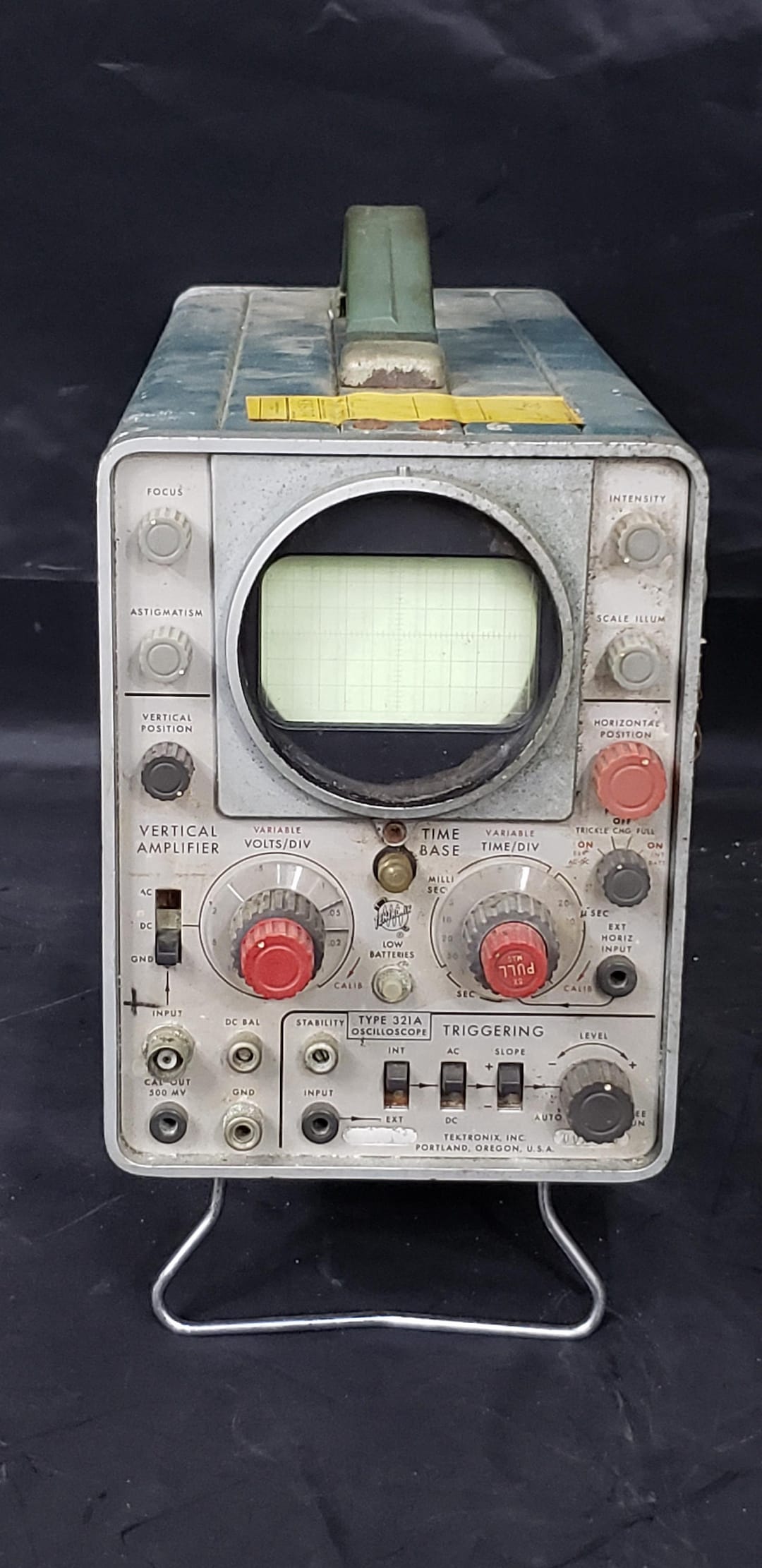 US Navy AUTEC Program Vintage Tektronix 321A Battery Powered - Etsy