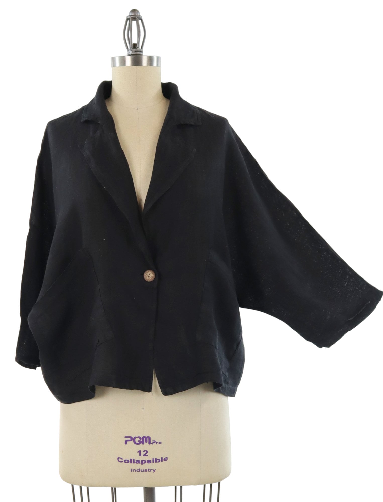 Linen Crop Jacket, Linen Women Short Jacket, Linen ONE Size Jacket ...