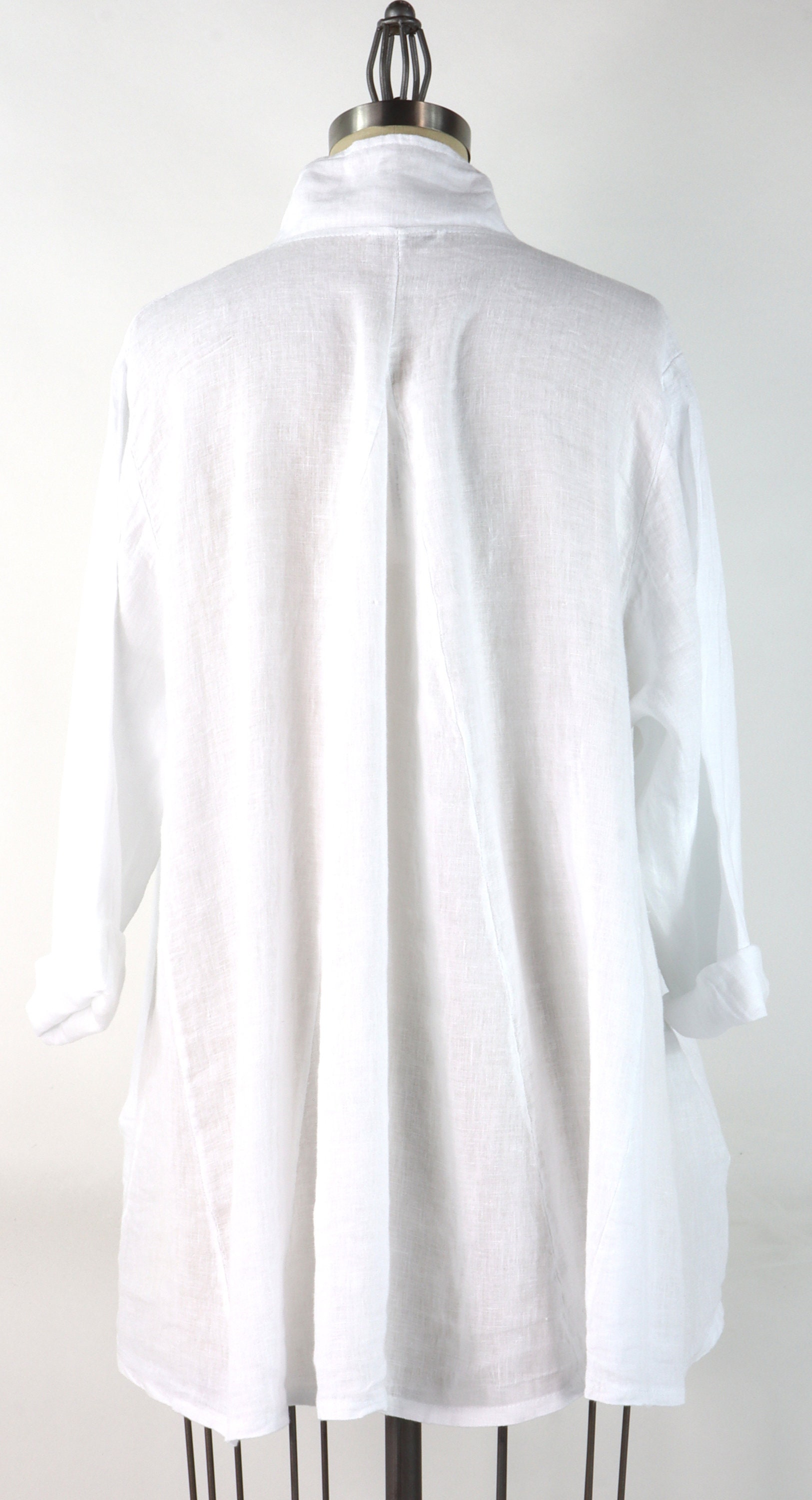 Washed Premium Linen One Size Tunic, Women Linen Tunic, Linen Summer ...