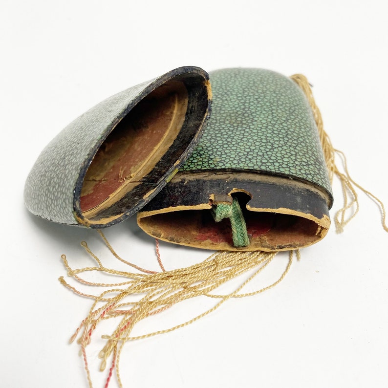 Antique Chinese Shagreen Shark-skin Glasses Case - Etsy