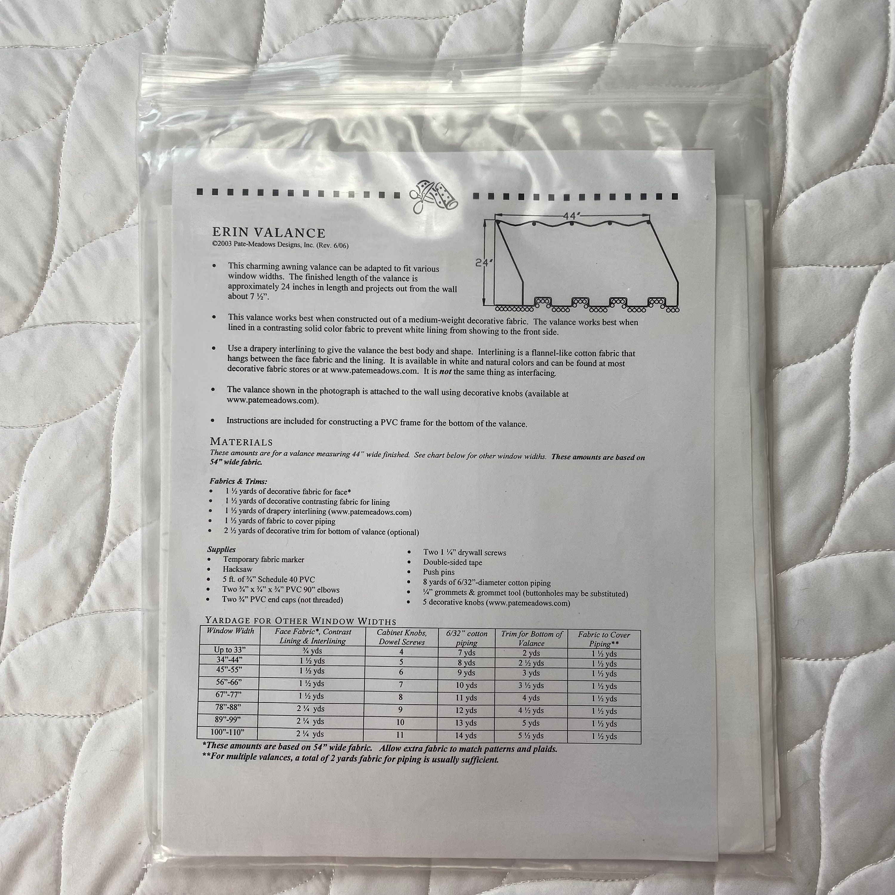 Erin Valance - Show Home Patterns - Pate Meadows Designs - Profession ...