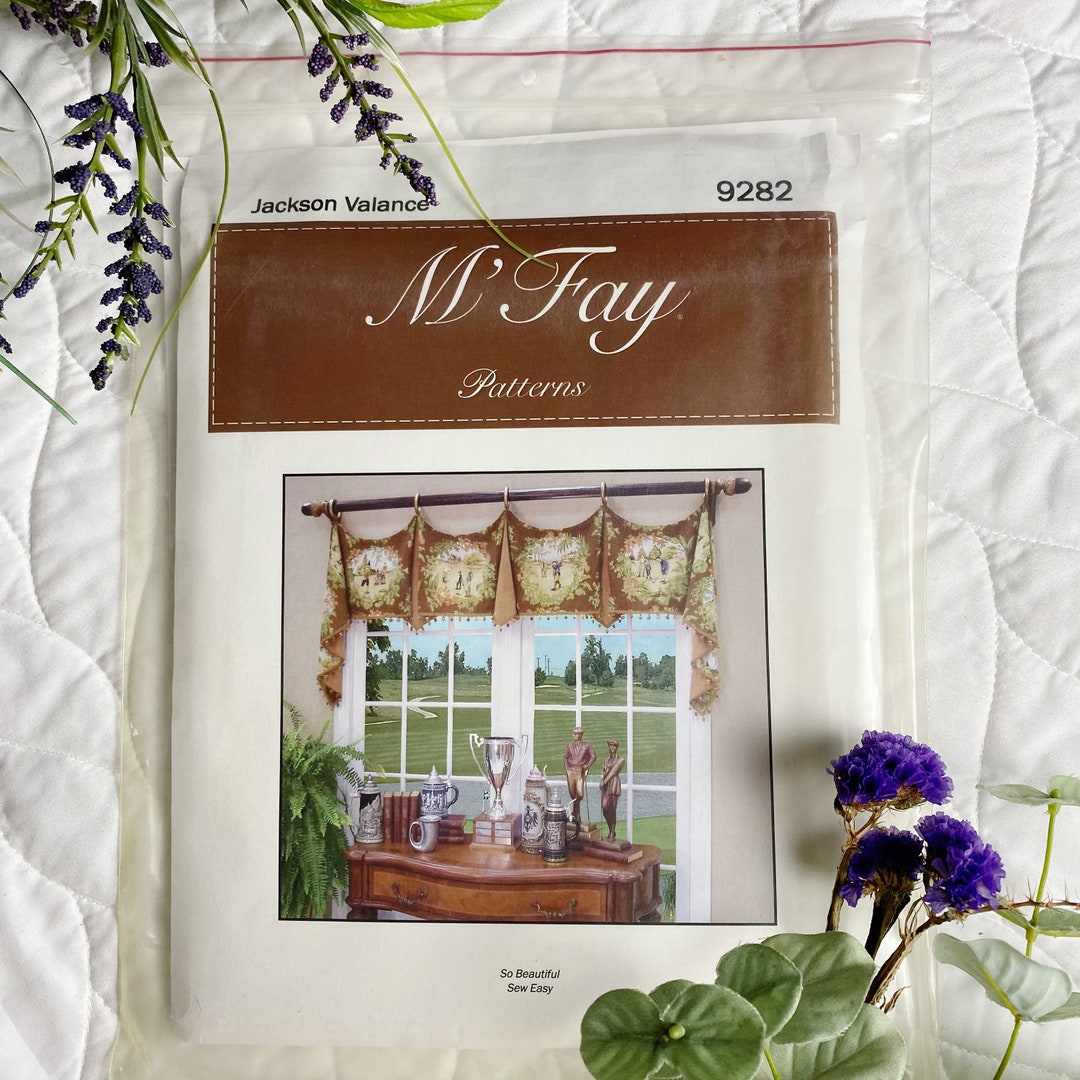 M’fay Patterns - Jackson Valance - #9282 UNCUT - Etsy