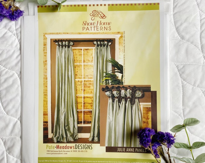 Show Home Patterns - Julie Anne Panels - UNCUT - Etsy