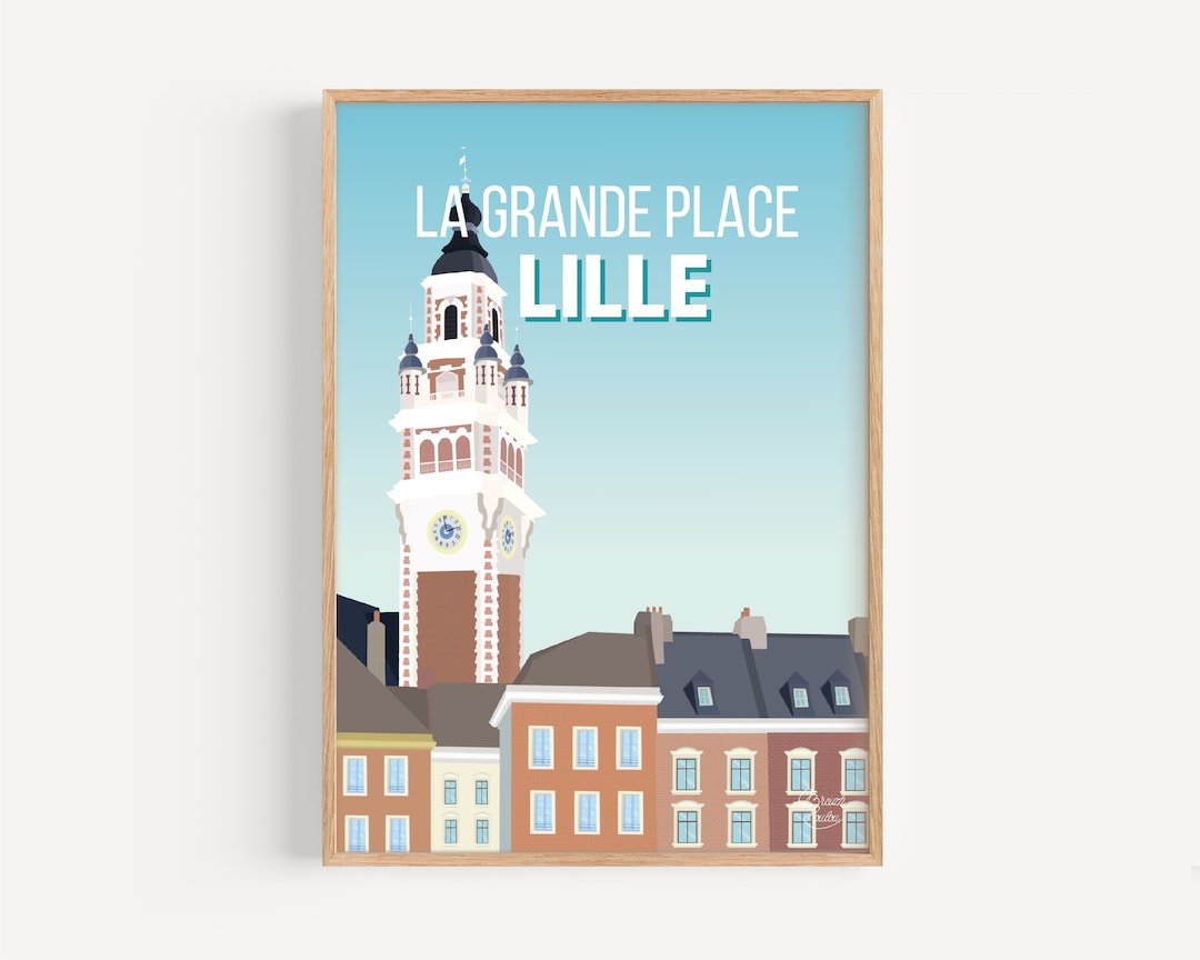 Lille Poster - Etsy