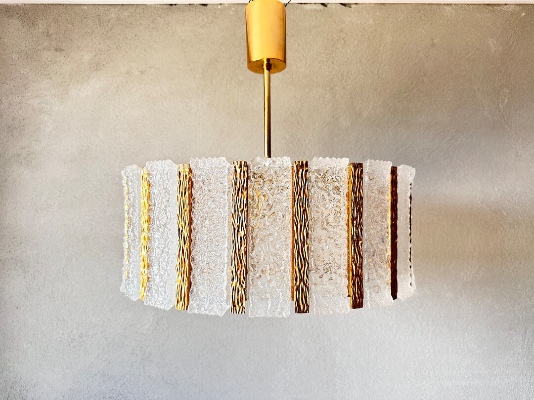 Vintage Murano Kalmar Lamp - Etsy