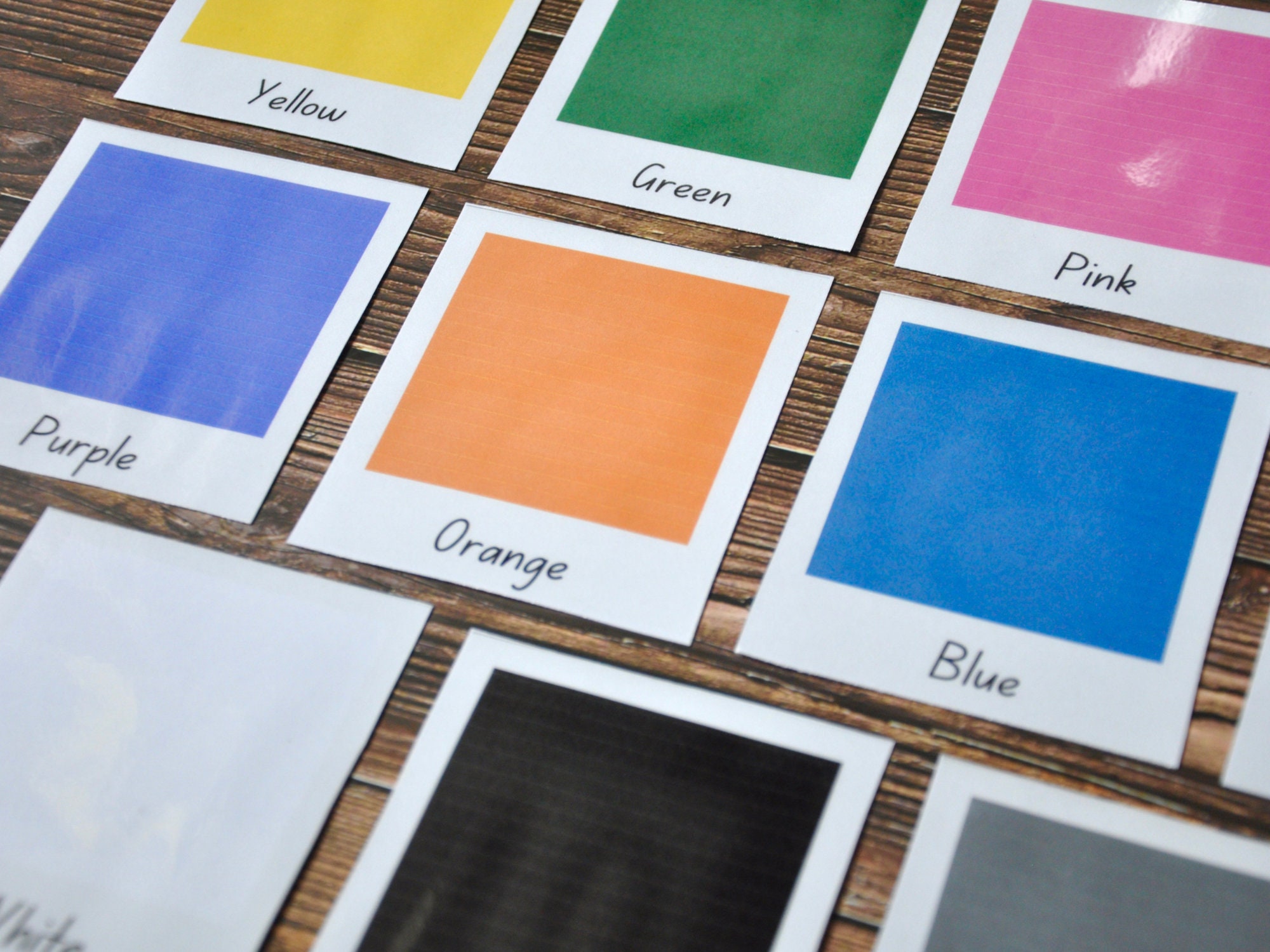 Snapshot Colour Matching Cards Printable Montessori Educational Colour ...