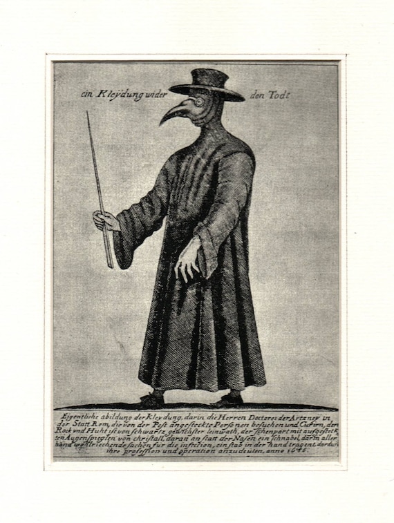 Black Death Doctor Art