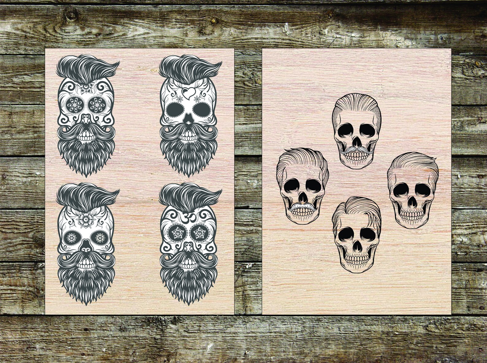 Skulls Svg Skulls Png Tattoo Skulls Sugar Skull Skull - Etsy
