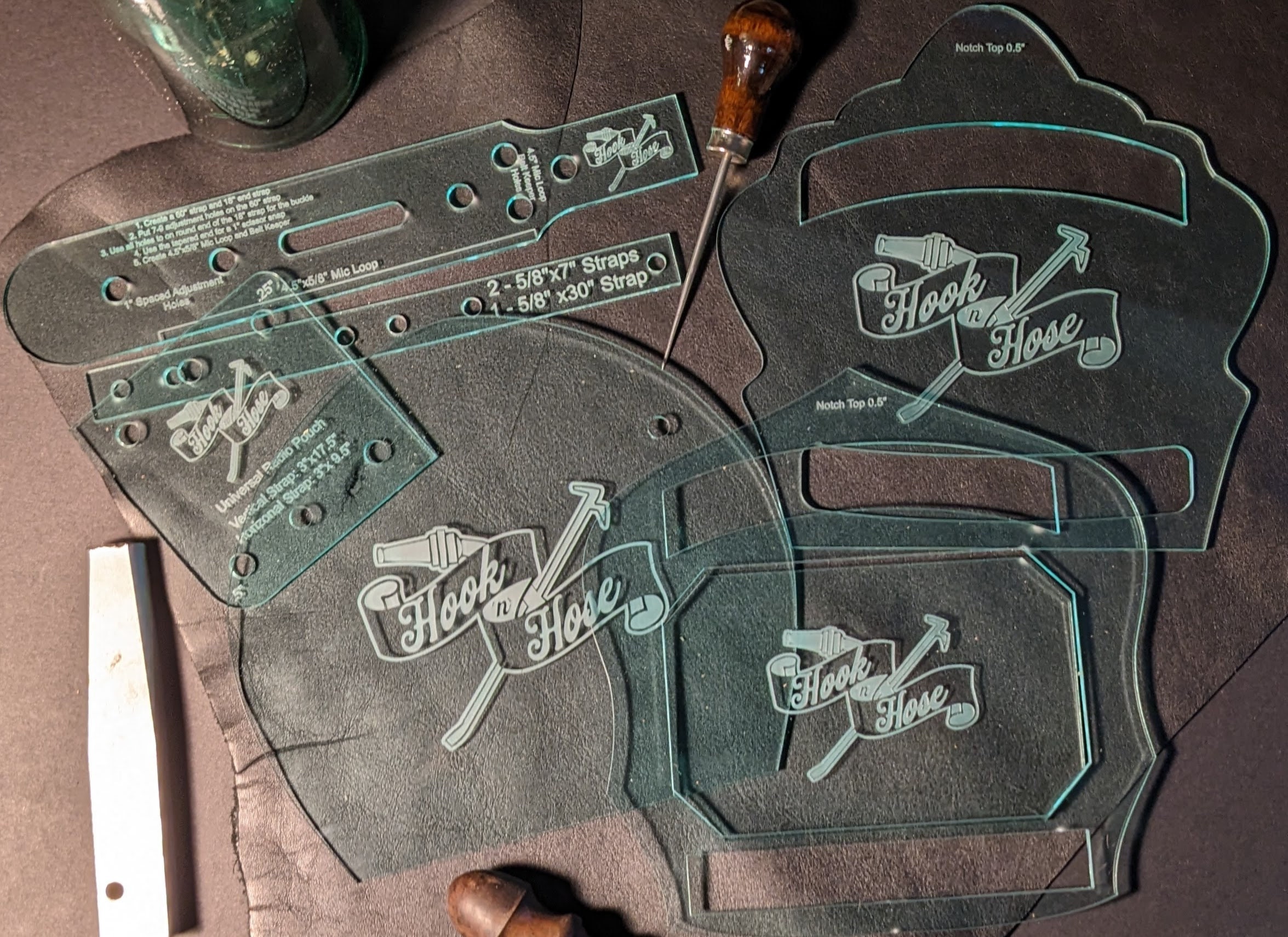 Firefighter Leather Acrylic Template Essentials Kit - Etsy