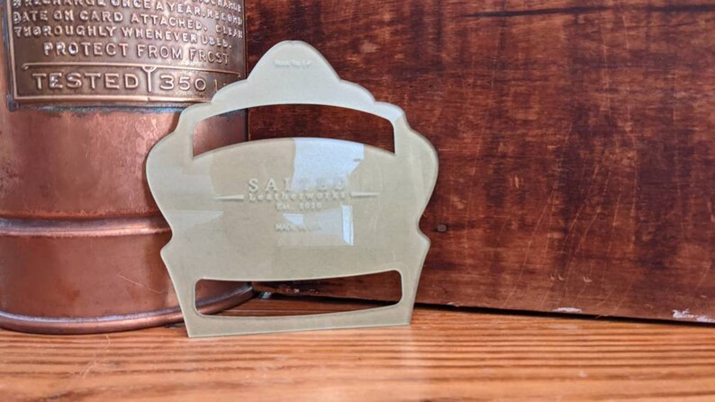 Firefighter Leather Acrylic Template Essentials Kit - Etsy