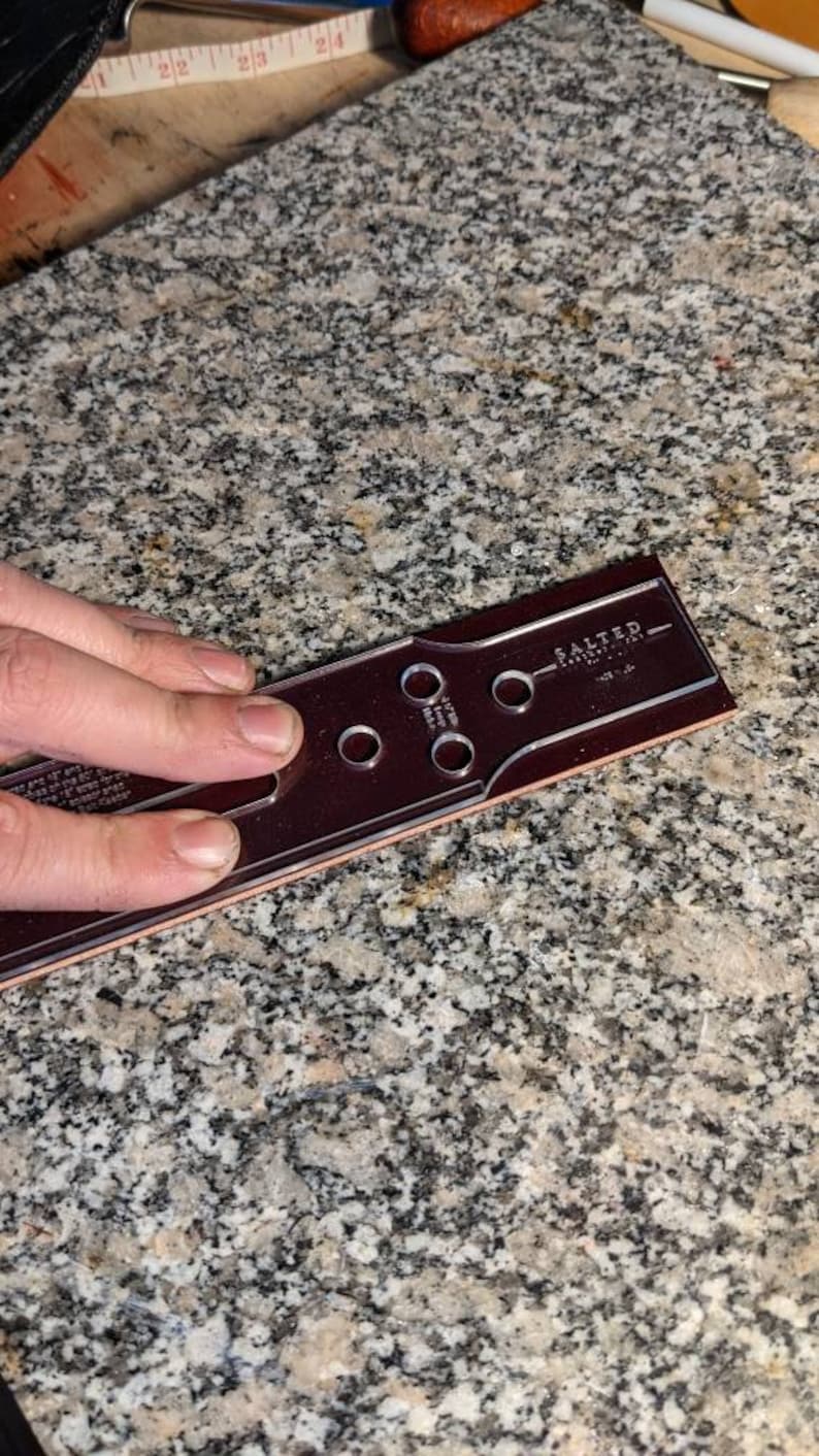 Firefighter Radio Strap Template/jig - Acrylic - Etsy