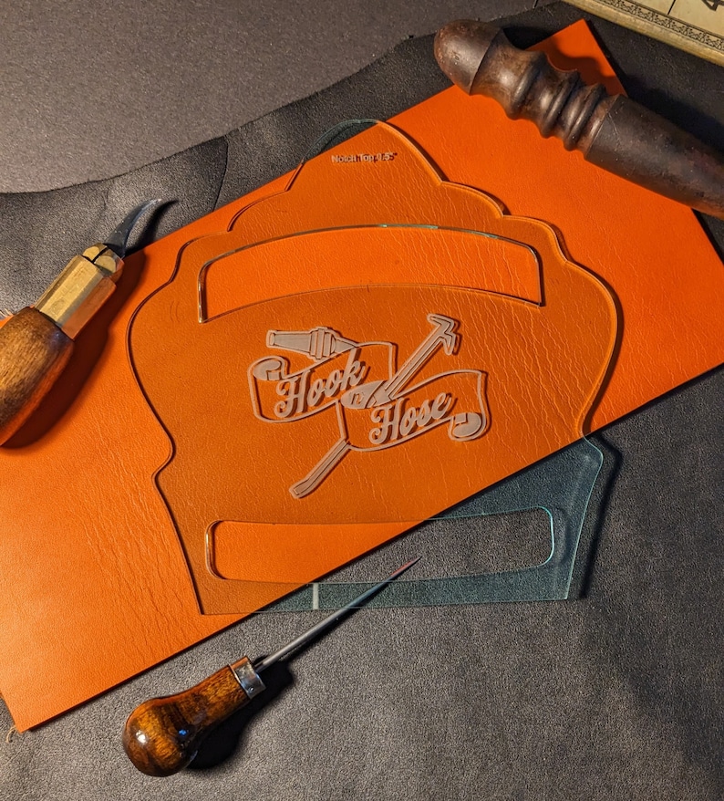 Firefighter Leather Acrylic Template Essentials Kit - Etsy
