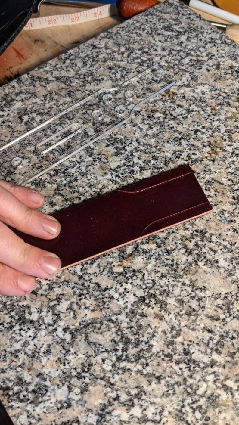 Firefighter Radio Strap Template/jig - Acrylic - Etsy