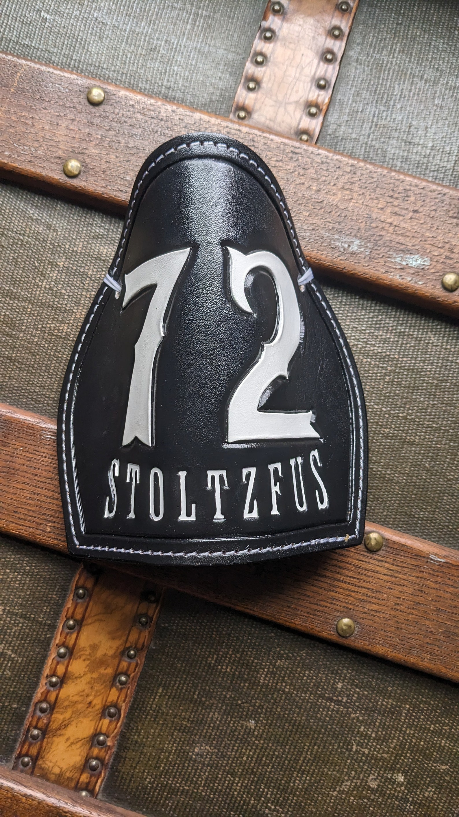 Firefighter Boston Leather Shield - Etsy