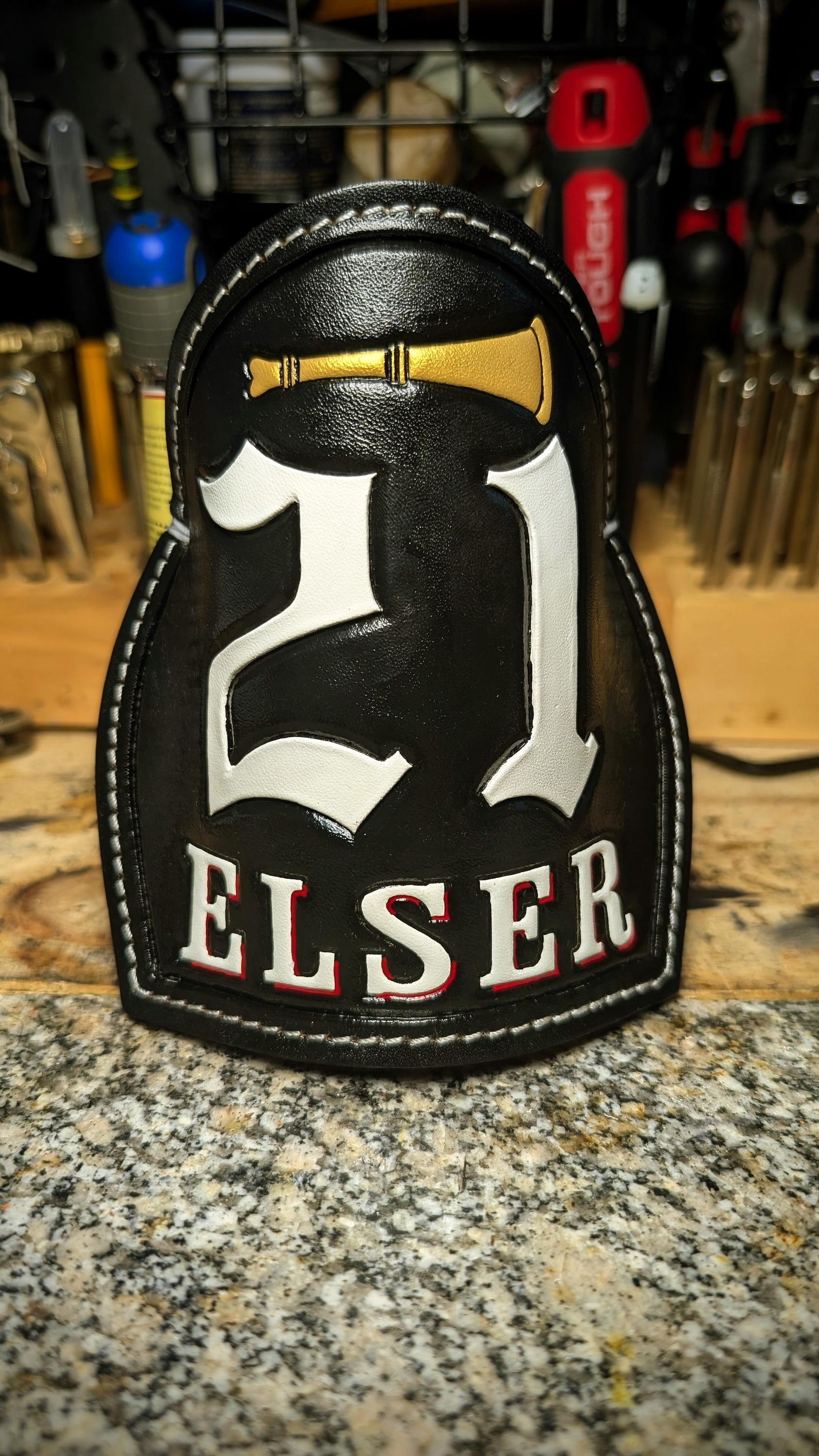 Firefighter Boston Leather Shield - Etsy
