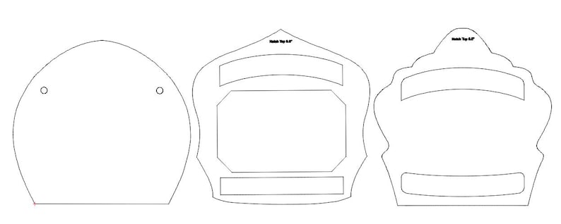 Firefighter Shield Template Digital Download - Etsy