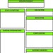 Set of Seven Concept Map Templates- Highlighter Color - Etsy