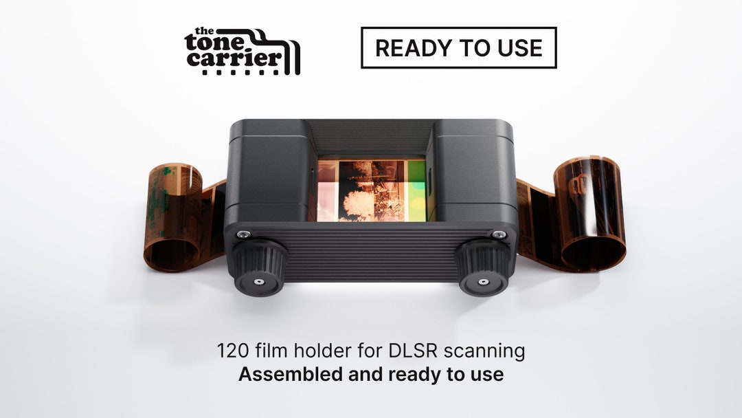 Tonecarrier 120 Film Holder for DSLR Scanning. Keep Film Straight and ...