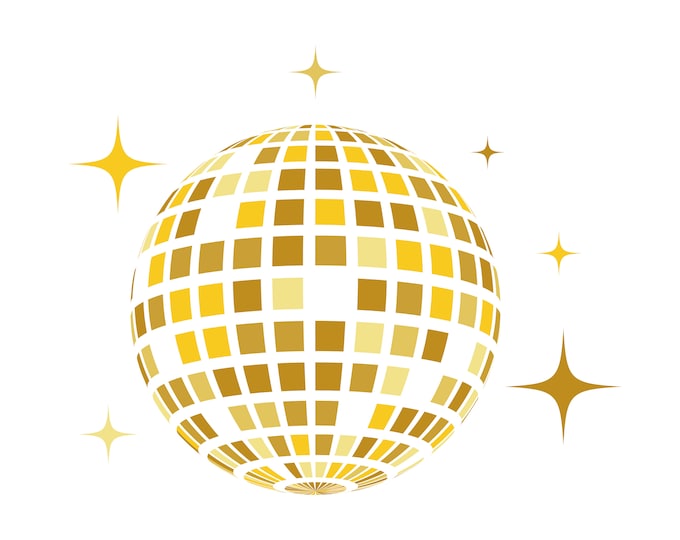 Disco Ball Svg File, Discoball Svg, Party Svg, Dance, Funny, Disco ...