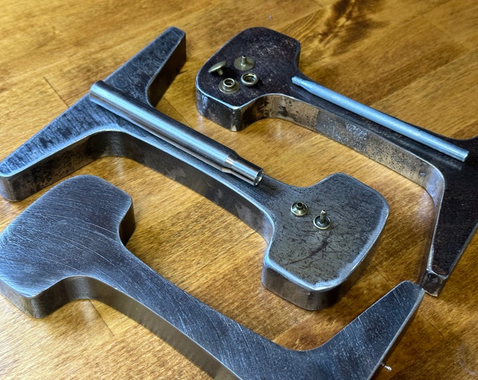 Train Rail Iron Anvil Hold Down Weight - Etsy