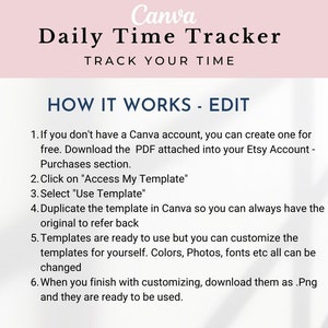 Work Log Time Tracker Editable Printable PDF - Time Spent Tracker ...
