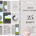 25 Pages Ebook Template A4 and US Letter -done for You Ebook Canva ...